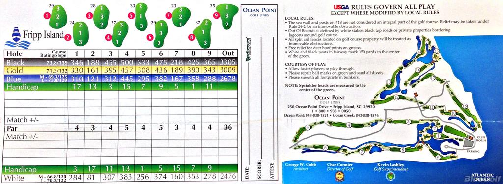 Ocean Point Golf Links - Course Profile | Course Database