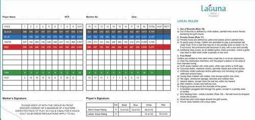 Laguna Golf Course - Course Profile | Course Database