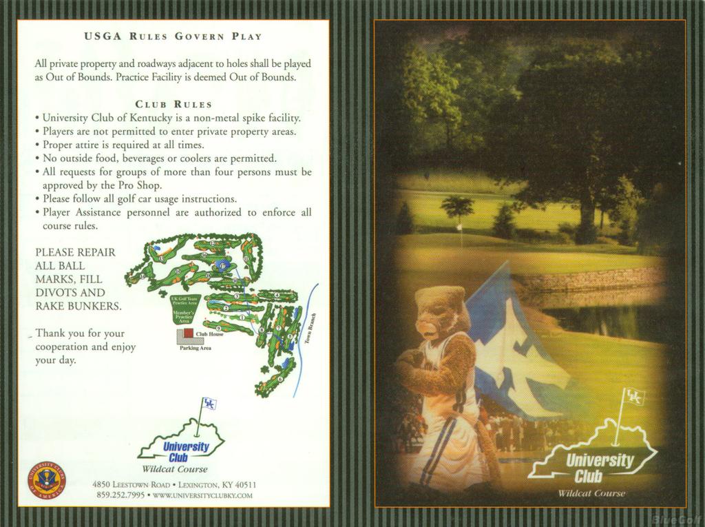 University Club of Kentucky - Wildcat Course - Course Profile | Course ...