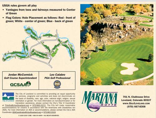 Mariana Butte Golf Course - Course Profile | Course Database