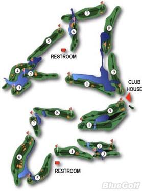 Brigantine Golf Links - Layout Map | Course Database