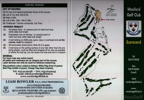 Wexford Golf Club - Course Profile | Course Database