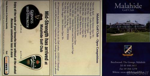 Malahide Golf Club- Blue/Yellow - Course Profile | Course Database