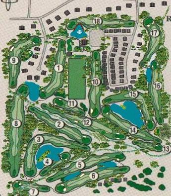 Wedgewood Golf Club - Layout Map | Course Database