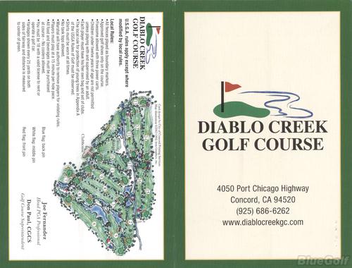 Diablo Creek Golf Course - Course Profile | Course Database