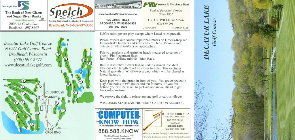 Decatur Lake Golf Course - Course Profile | Course Database