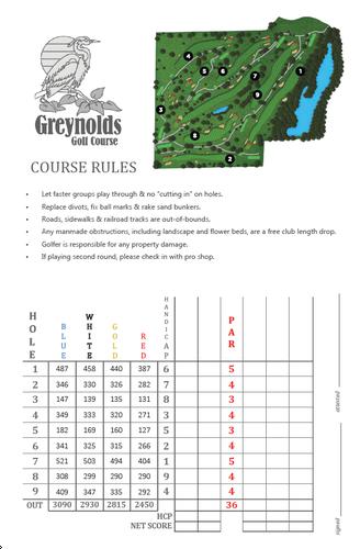 Greynolds Park Golf Course - Course Profile | SFPGA