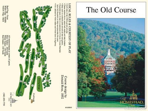 The Homestead- The Old Course - Course Profile | Course Database