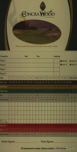 Concra Wood Golf & Country Club - Course Profile | Course Database