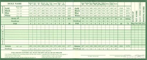 Keene Trace Golf Club - Champion Trace - Course Profile | Course Database