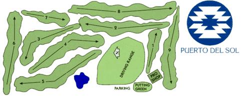 Puerto del Sol Golf Course - Layout Map | Course Database
