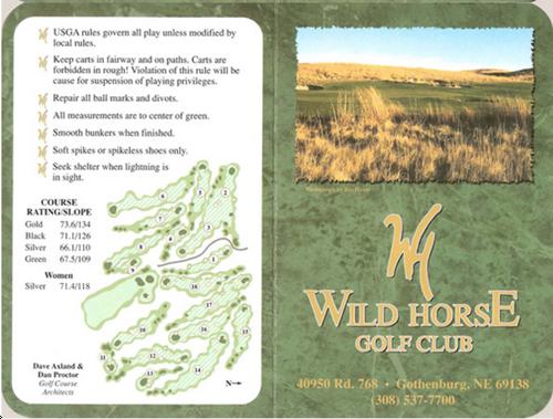 Wild Horse Golf Club - Course Profile | Course Database