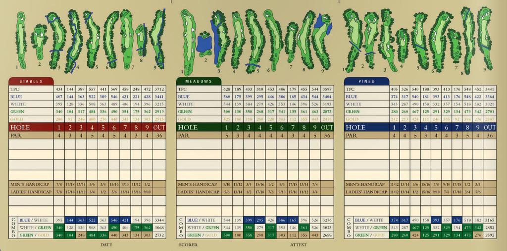 TPC Sugarloaf - Pines/Stables - Course Profile | Course Database