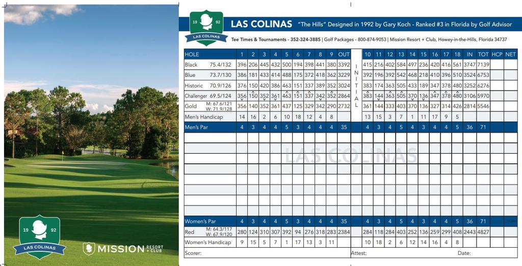Las Colinas Course at Mission Resort + Club - Central Florida Golf Magazine