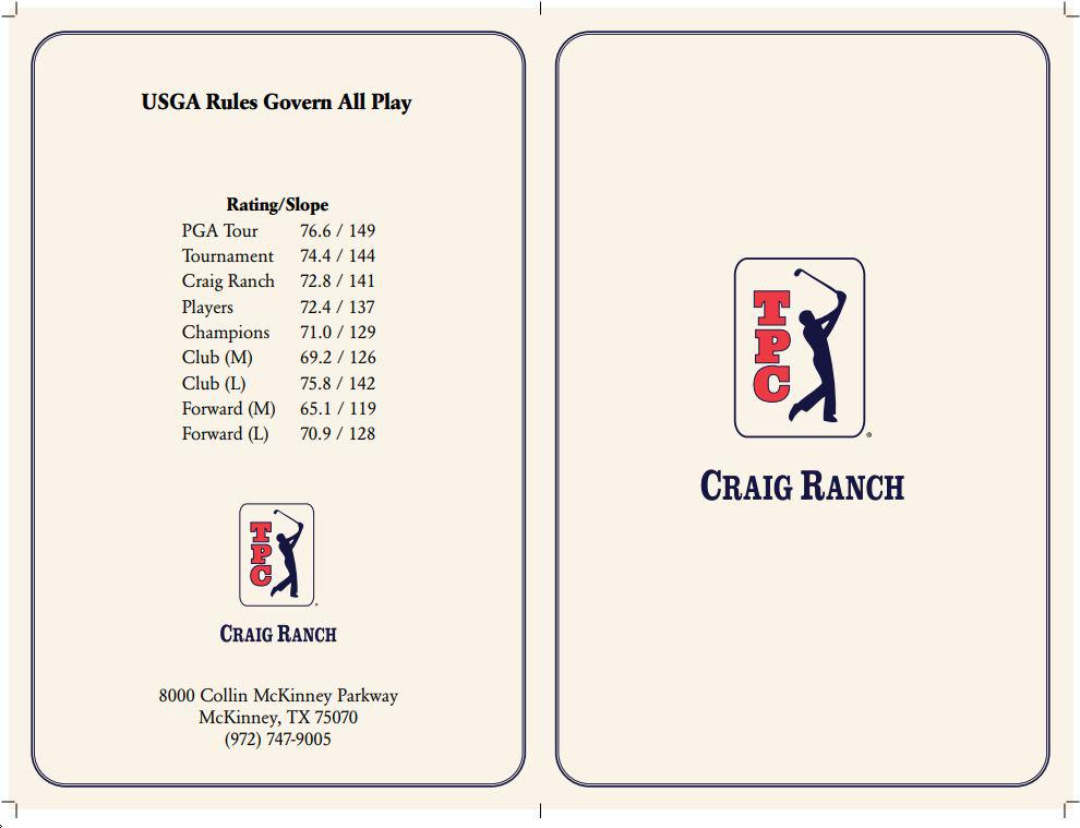 TPC Craig Ranch - Course Profile | Course Database
