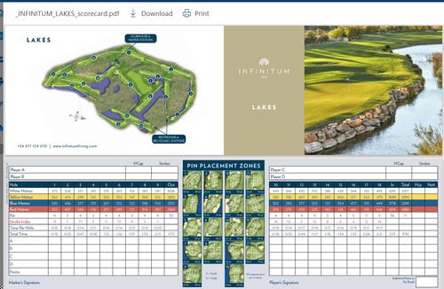 Infinitum Golf Resort - Lakes - Course Profile | Course Database