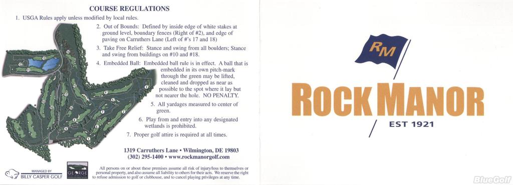 Rock Manor Golf Club - Course Profile | Course Database