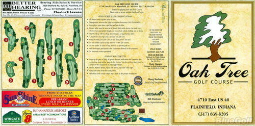 Oak Tree Golf Course - Course Profile | Course Database