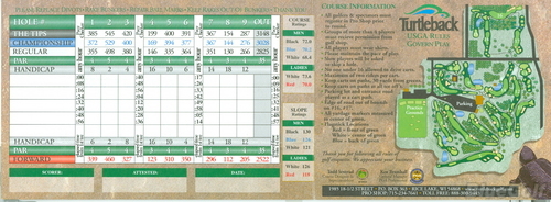 Turtleback - Course Profile | Course Database