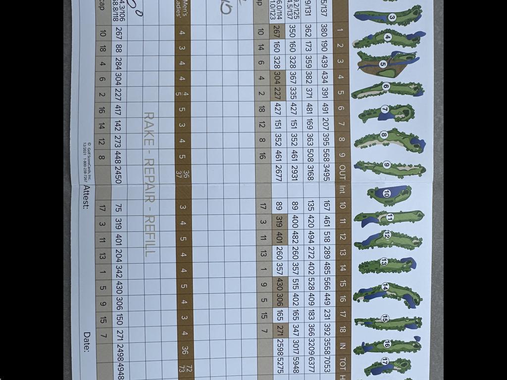 Bay Point Golf Resort - Nicklaus - Course Profile | Course Database