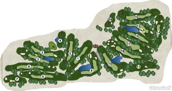 Elkins Ranch Golf Course - Layout Map | Course Database