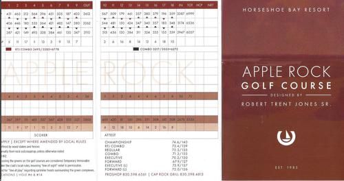 Apple Rock Course-HSB - Course Profile | Course Database