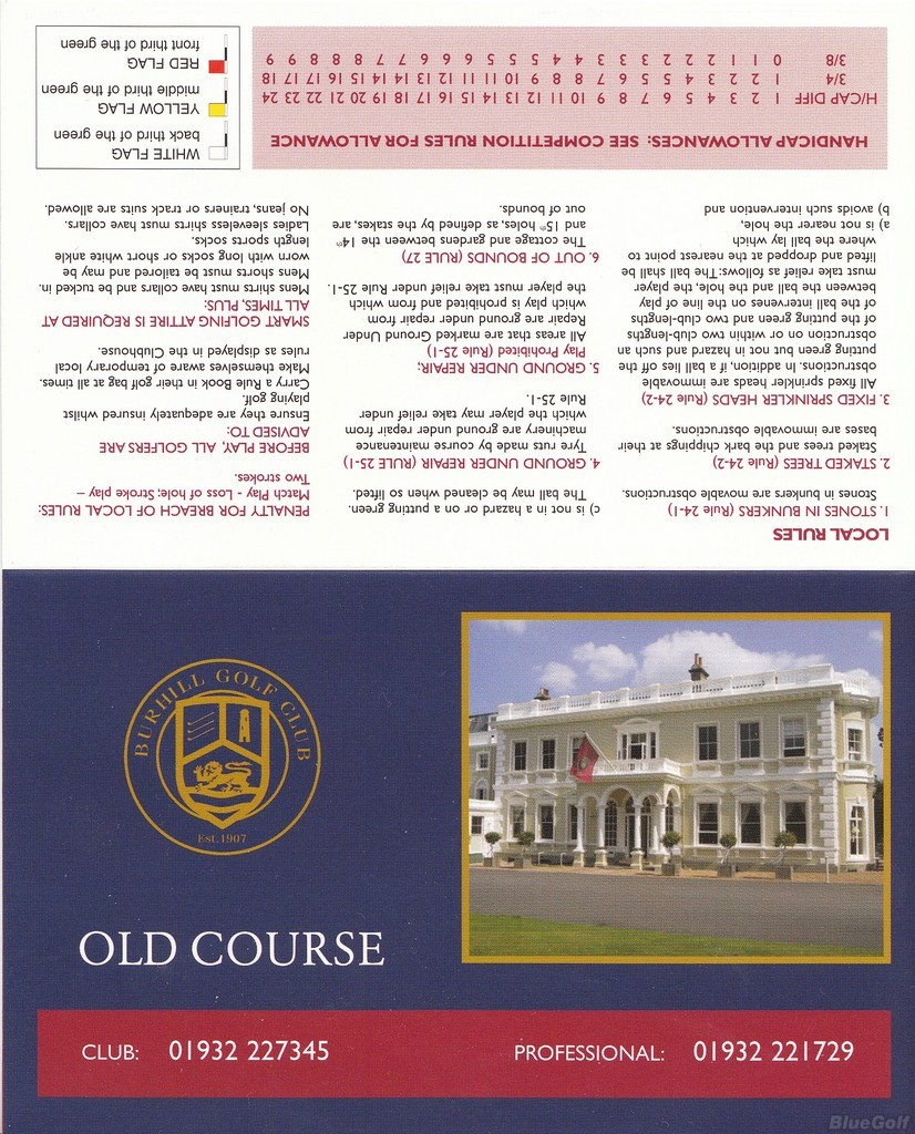 Burhill Golf Club- Old Course - Course Profile | Course Database