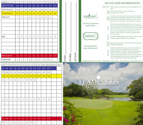 Flamingos Golf Course - Course Profile | Course Database