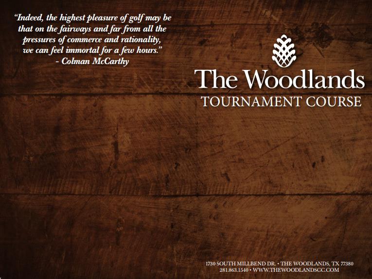 Tournament at The Woodlands Country Club - Course Profile | Course Database