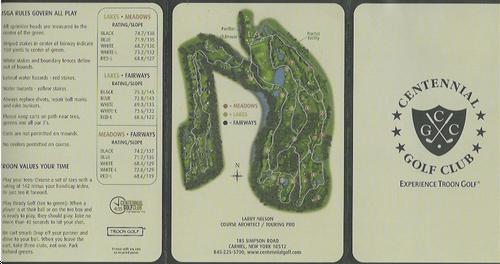 Centennial Golf Course - Lakes - Course Profile | Course Database
