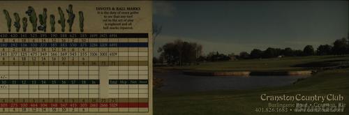 Cranston Country Club - Course Profile | Course Database