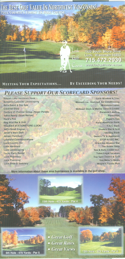 Luck Golf Course - Course Profile | Course Database