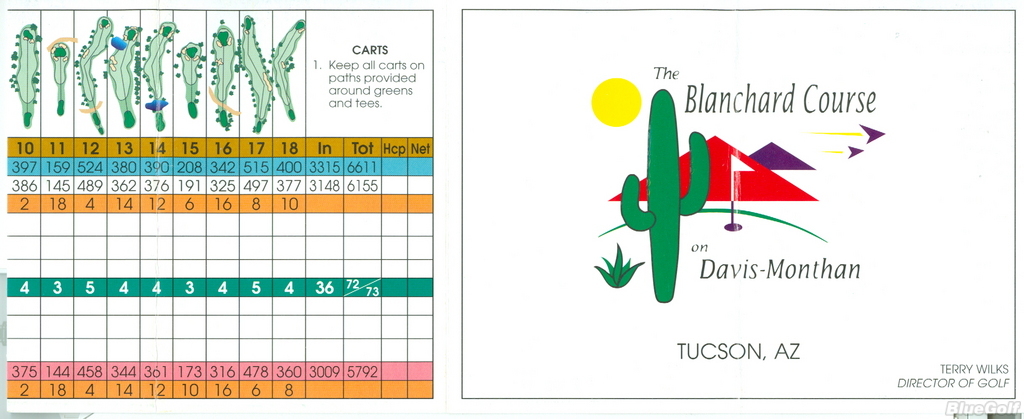 Blanchard Golf Club - Course Profile | Course Database