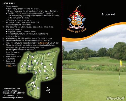 Manor Golf Club - Course Profile | Course Database