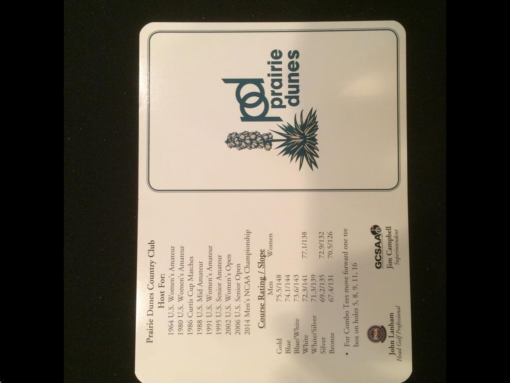 Prairie Dunes Country Club - Course Profile | Course Database