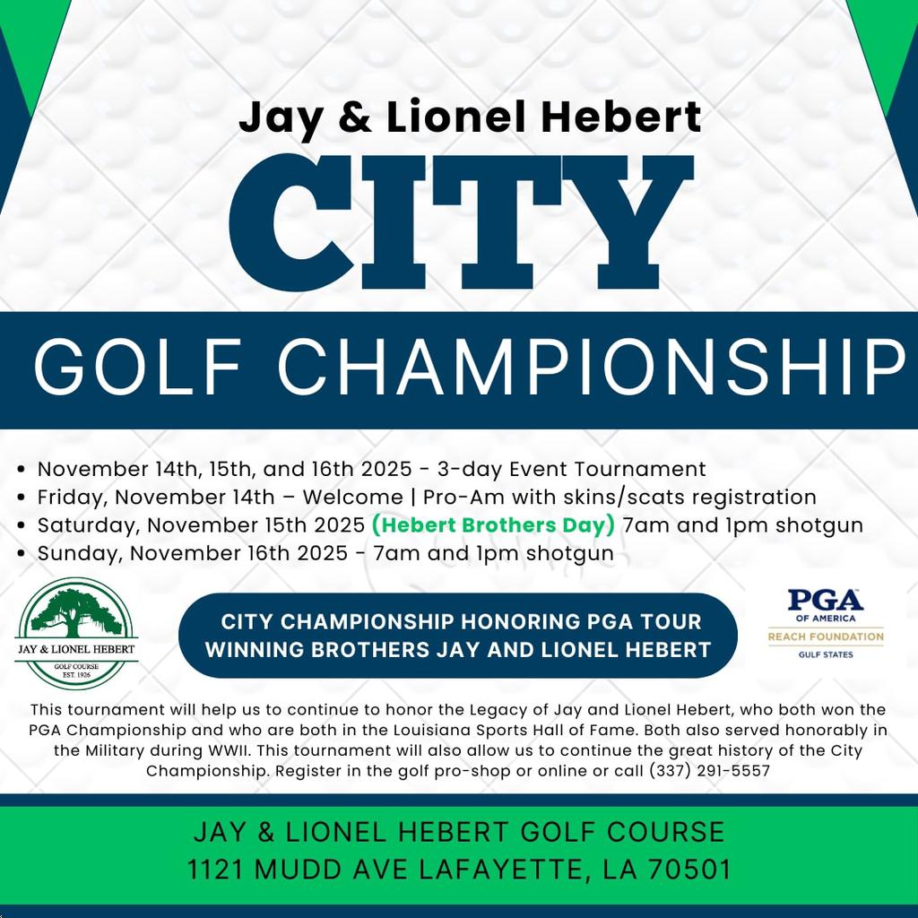 Jay & Lionel Hebert City Championship - Tournament Information Page ...