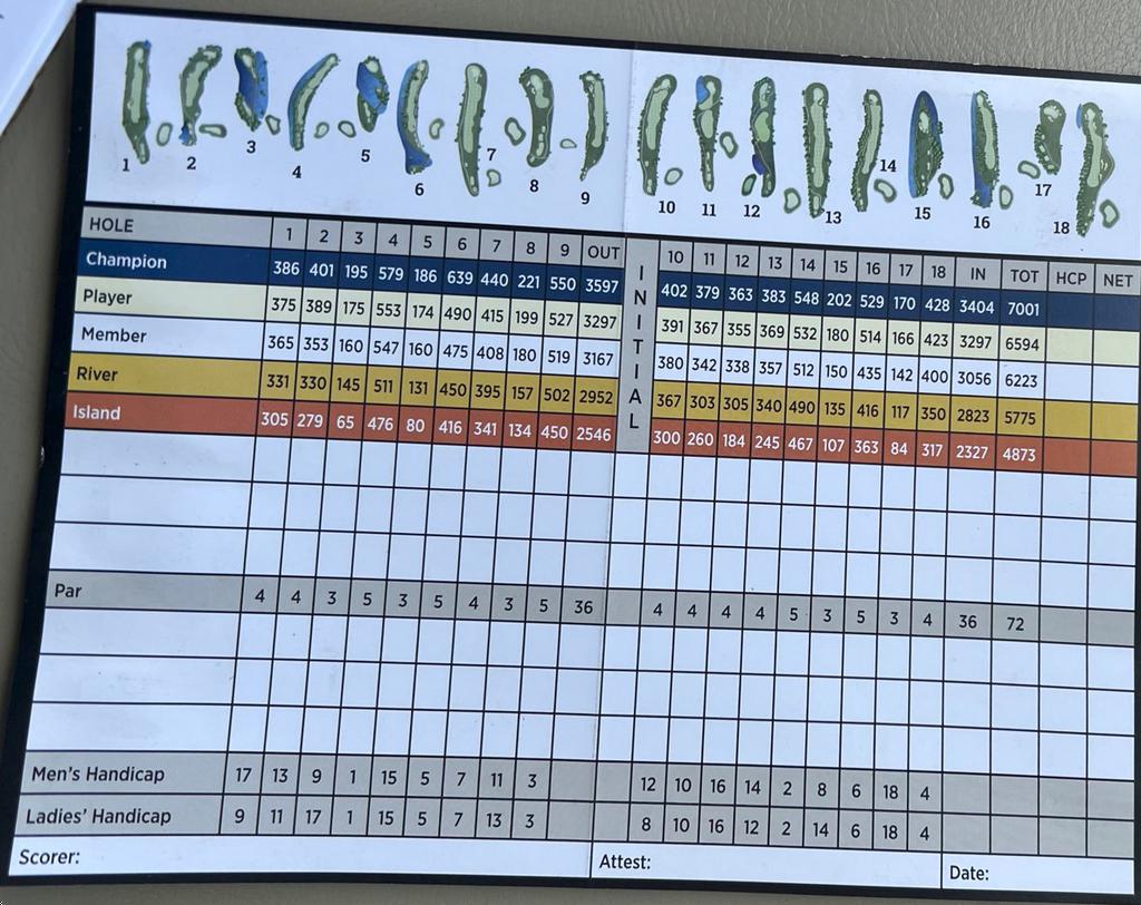 Island Pointe Golf Club - Course Profile | Course Database