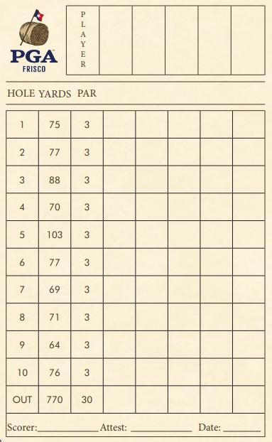 Fields Ranch at PGA Frisco - The Swing - Course Profile | Course Database