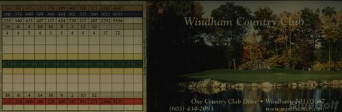Windham Country Club - Course Profile | Course Database