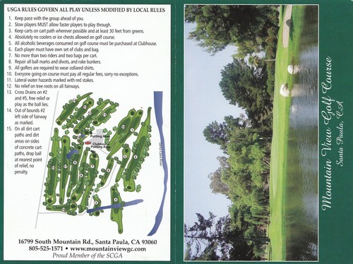 Mountain View Golf Course - Course Profile | Course Database