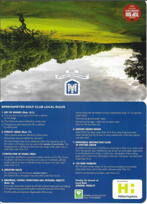 Berkhamsted Golf Club - Course Profile | Course Database