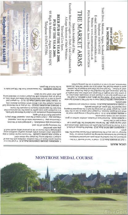 Montrose Golf Links - Course Profile | Course Database