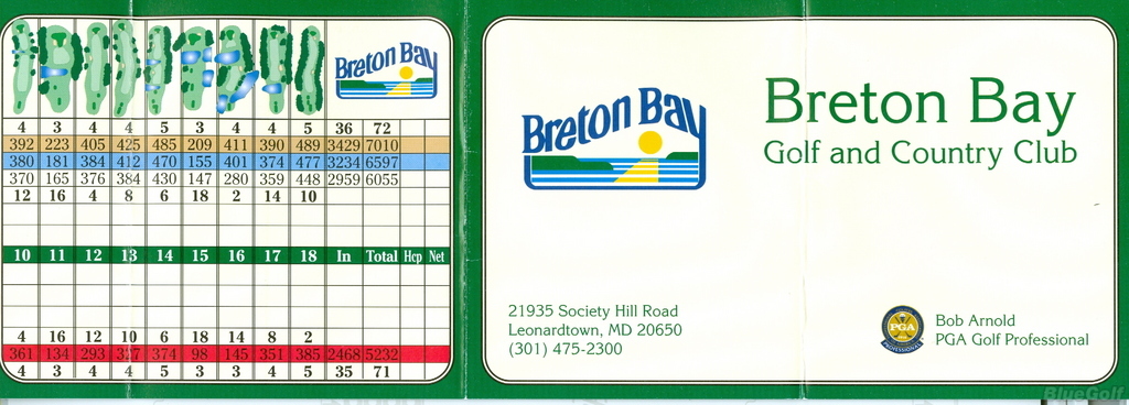 Breton Bay Golf & Country Club - Course Profile | Course Database