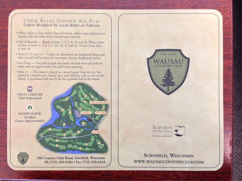 Wausau Country Club - Course Profile | Course Database