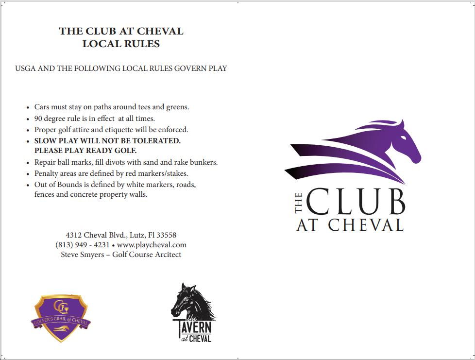 Cheval Golf & Athletic Club - Course Profile | Course Database