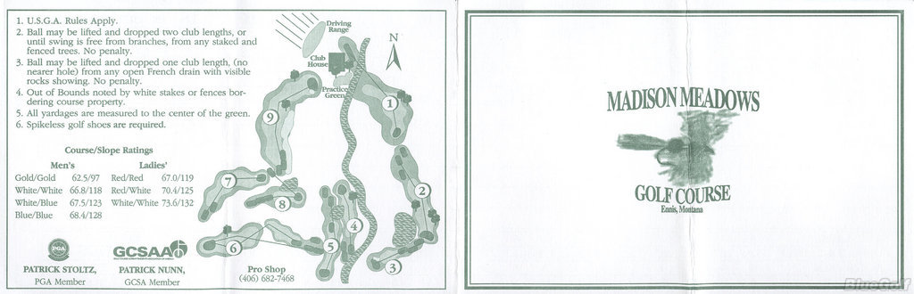 Madison Meadows Golf Course - Course Profile | Course Database
