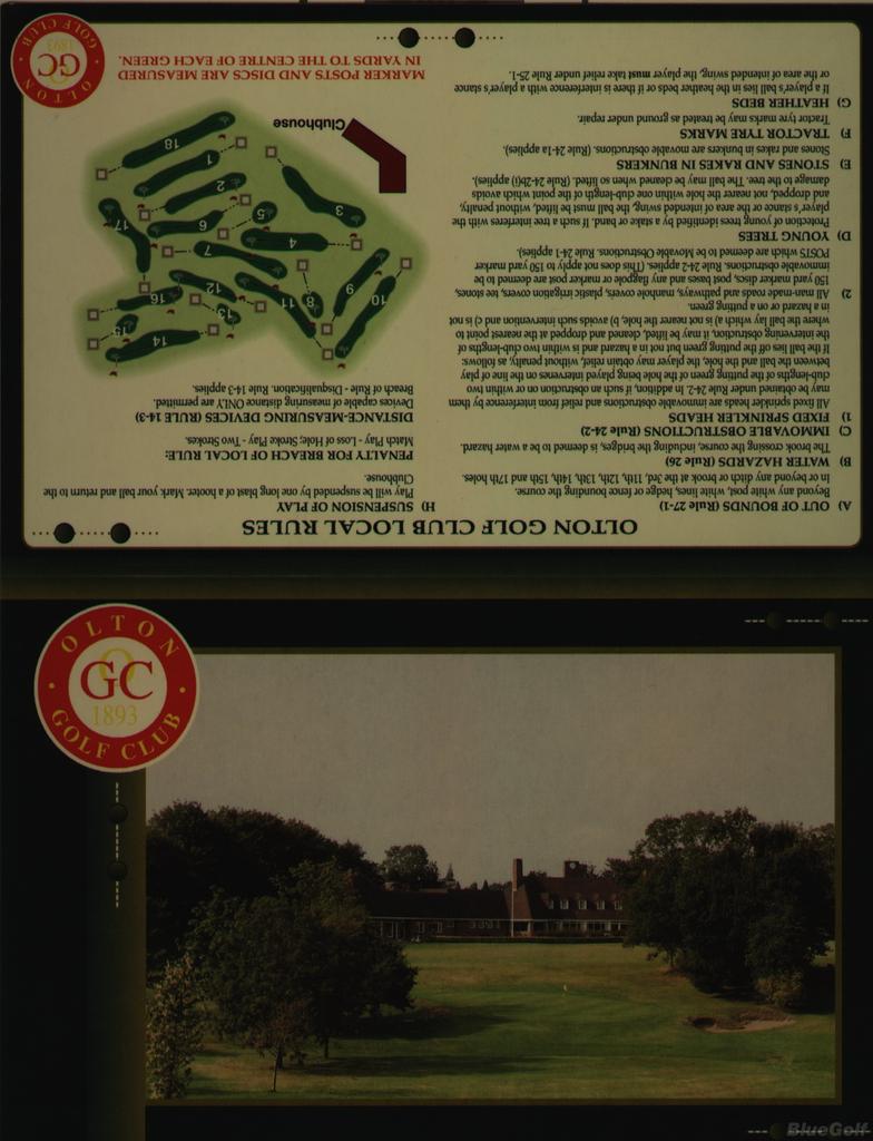 Olton Golf Club - Course Profile | Course Database