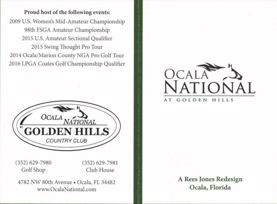 Ocala National - Course Profile | Course Database