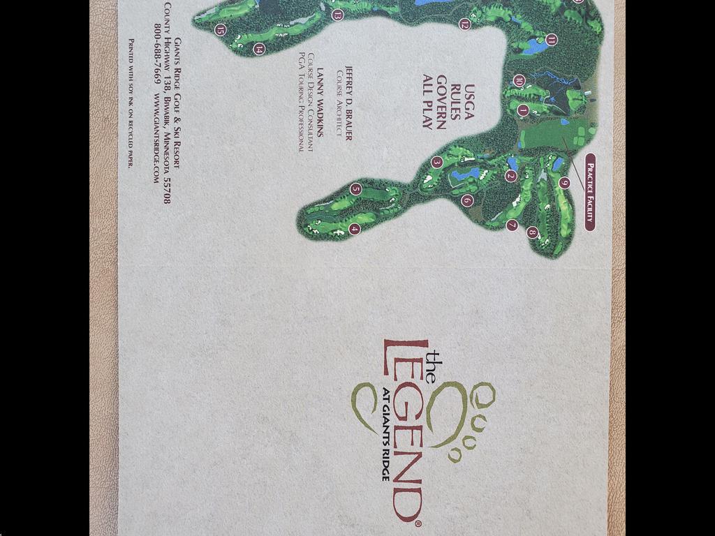Giants Ridge - Legend - Course Profile | Course Database