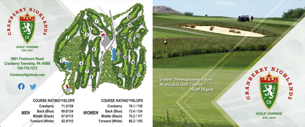 Cranberry Highlands Golf Course - Course Profile | Course Database
